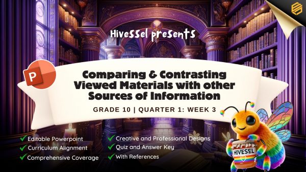 English 10, Quarter 1 Lesson 3 - DepEd - Hivessel